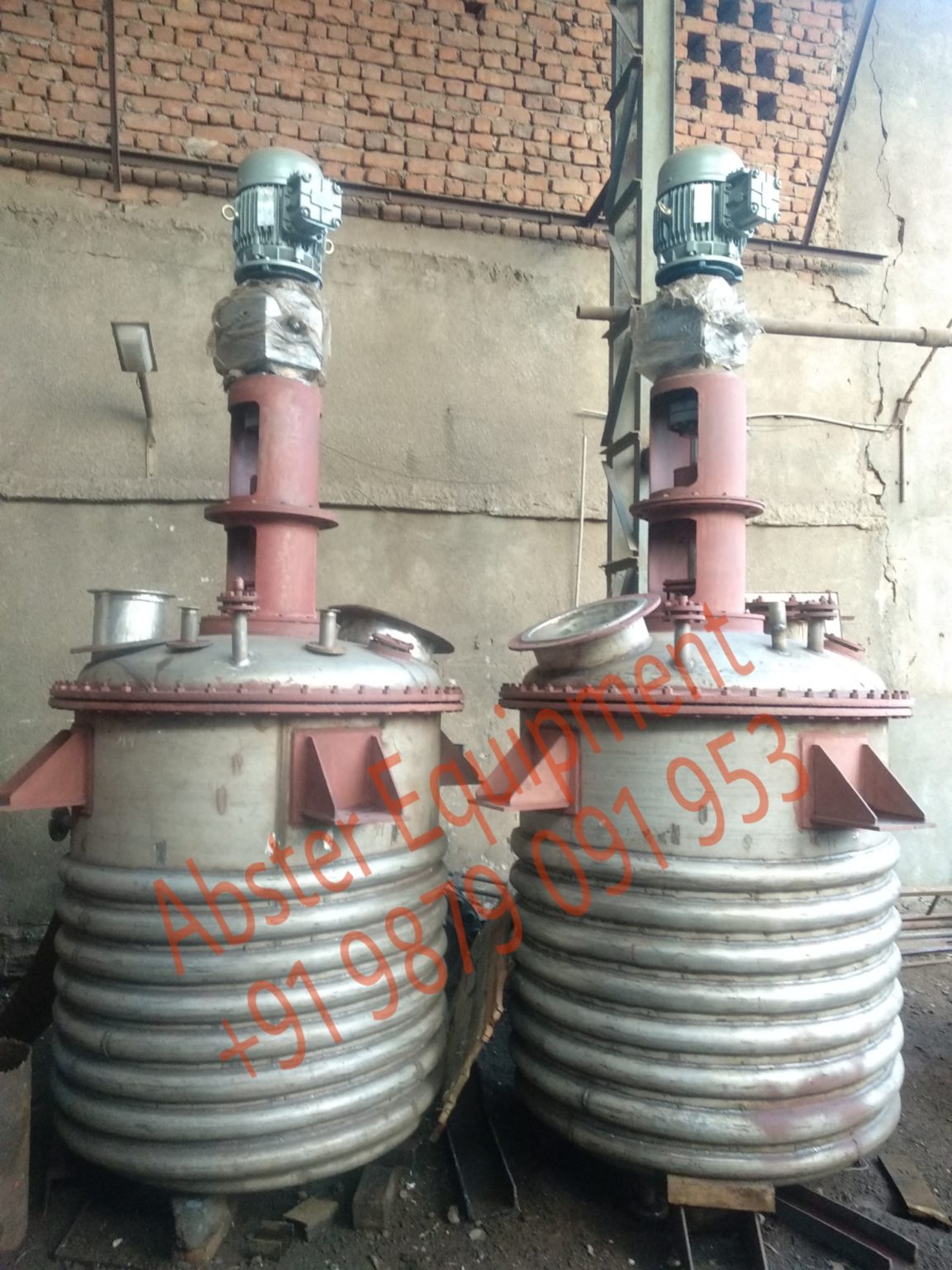 Stainless Steel Jacketed Resin Reactors - Sparkler Filter Press ...