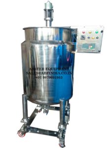 Coating Solution Preparation Vessel - Sparkler Filter Press Manufacturer